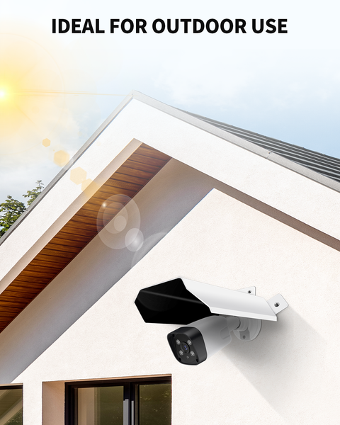 Universal Sun Rain Shade Camera Cover Shield, Protective Roof for Outd ...